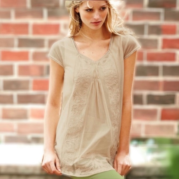 Peruvian Connection | Tops | Peruvian Connection Lace Manon Tunic Top ...